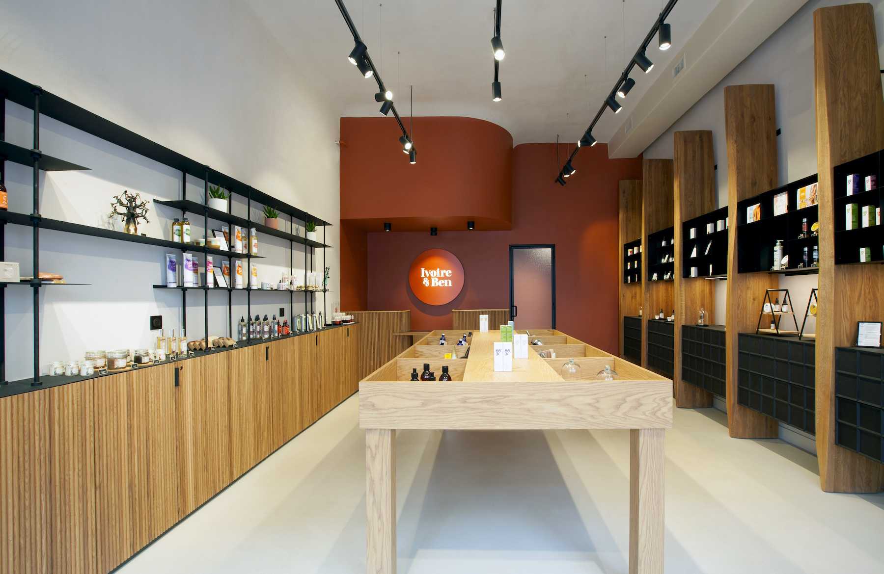Création d'un concept store, beauté et bien-être